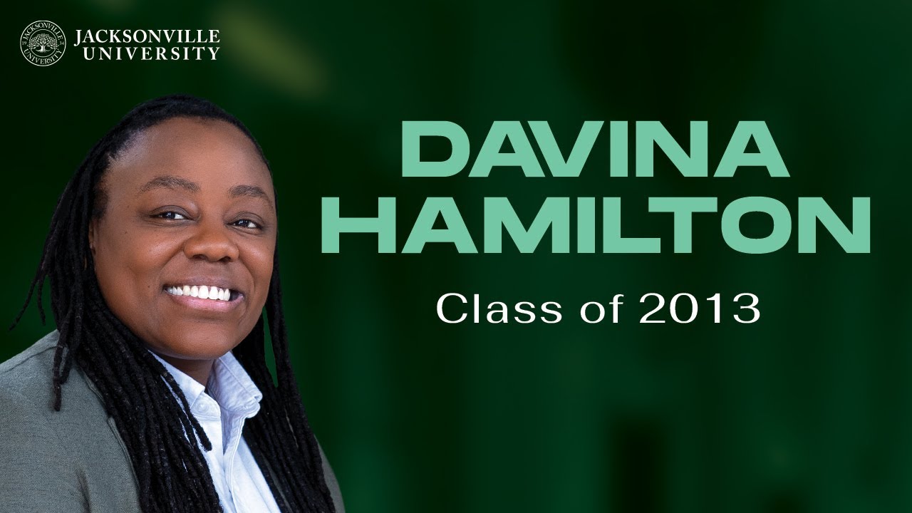 JU FutureMaker | Meet DaVina Hamilton, M.Ed. - YouTube