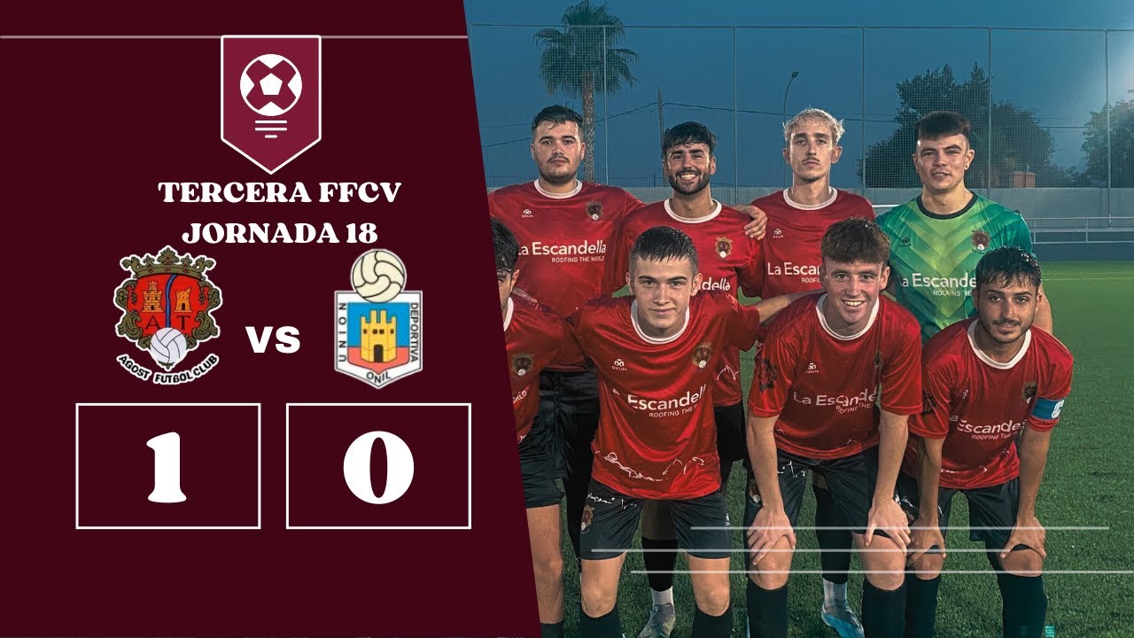 AGOST FC 1-0 UD ONIL | GOL - YouTube