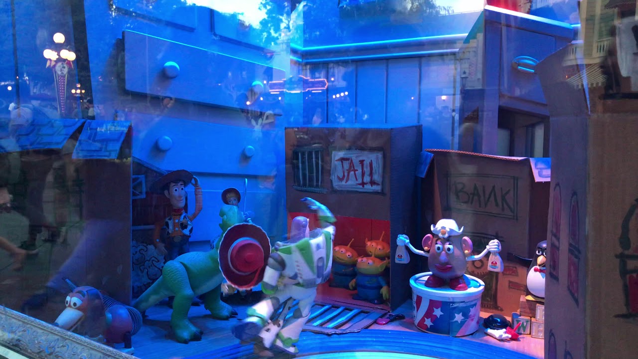 Andy's Room window on Main Street - YouTube