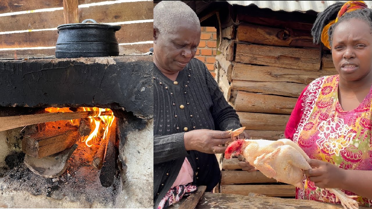 African Village Life/Rural Cooking From Scratch, Delicious Traditional ...