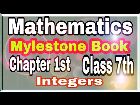 Integers/Chapter 1st/MYLESTONE BOOK/let's try 1 to 5 complete solution ...
