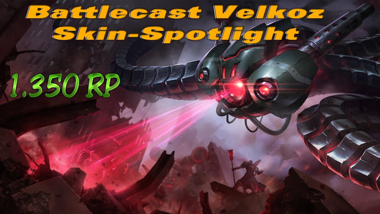 Battlecast VelKoz - Skin Spotlight (Custom) - League of Legends - YouTube