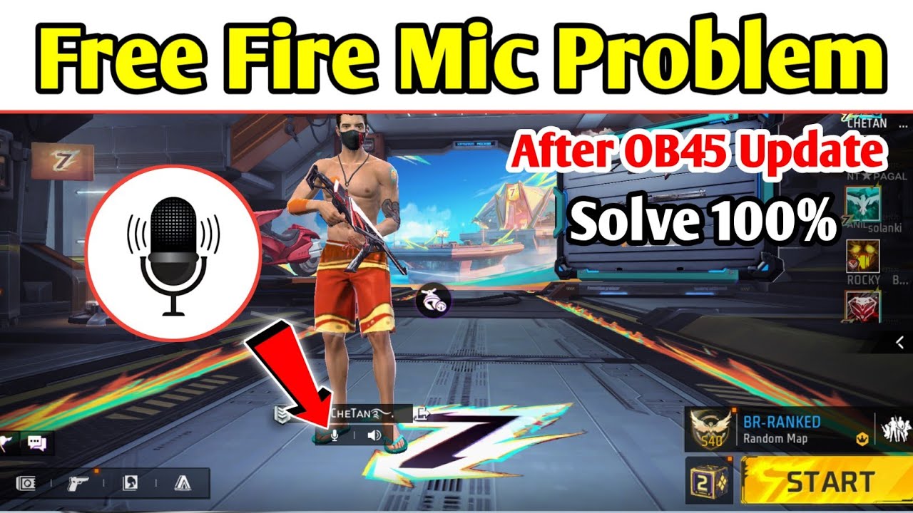free fire mic problem | free fire me mic problem | free fire max mic ...