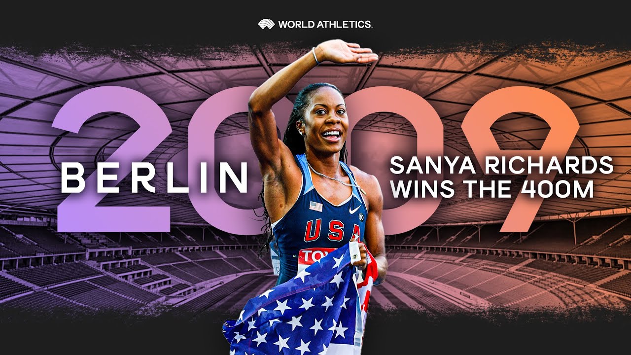 Sanya Richards-Ross 🇺🇸 competes in epic 400m final | World Athletics ...