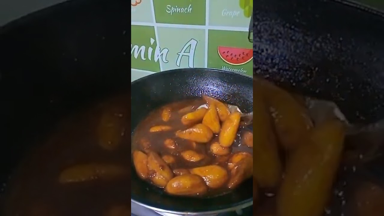 Saging na Latik #yummyfood #banana #short - YouTube