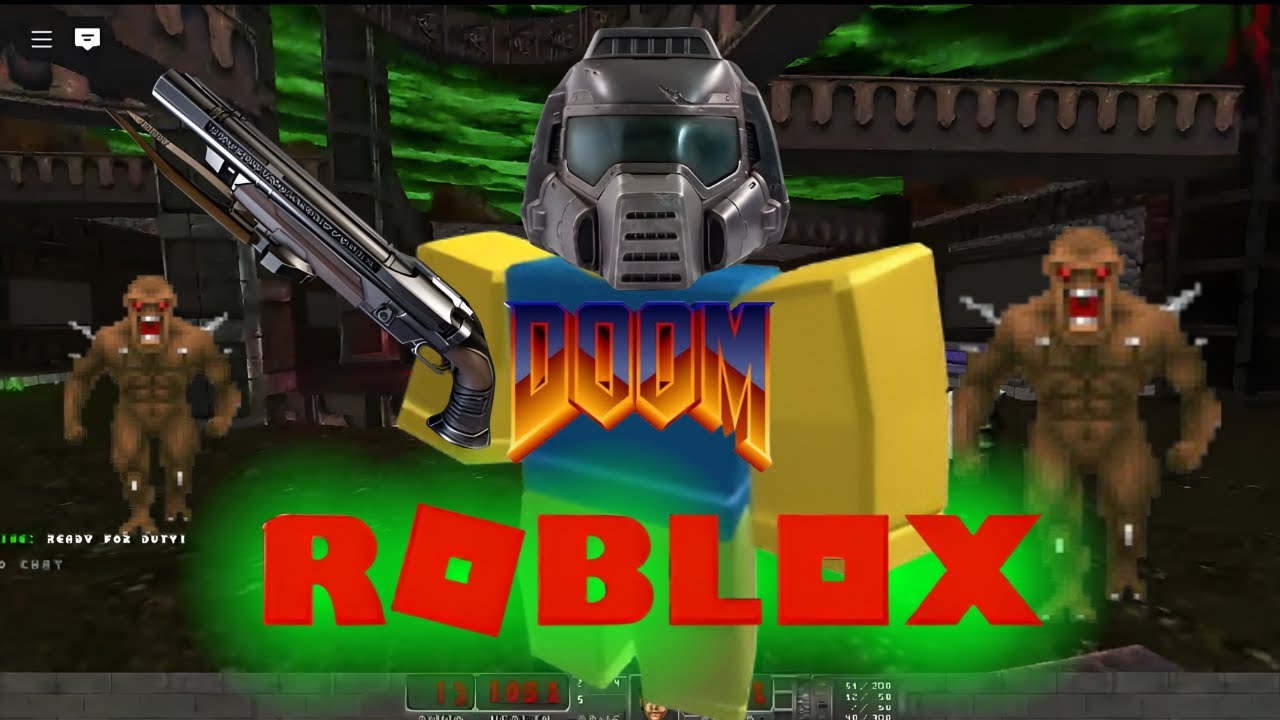 They made DOOM in ROBLOX... - YouTube