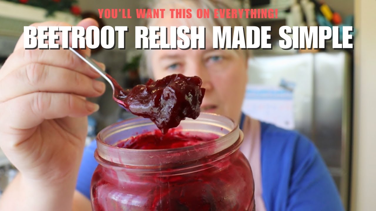 Homemade Beetroot Relish | Sweet and Tangy - YouTube