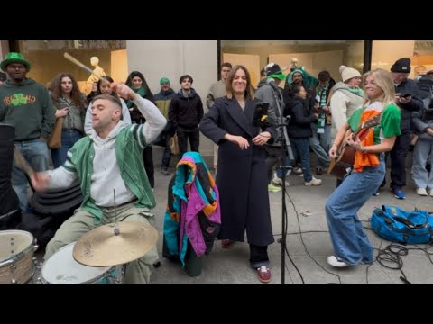 IRISH crowd ENTERTAINED With This incredible RAP ‘Lose Yourself’ Eminem Allie Sherlock Cover