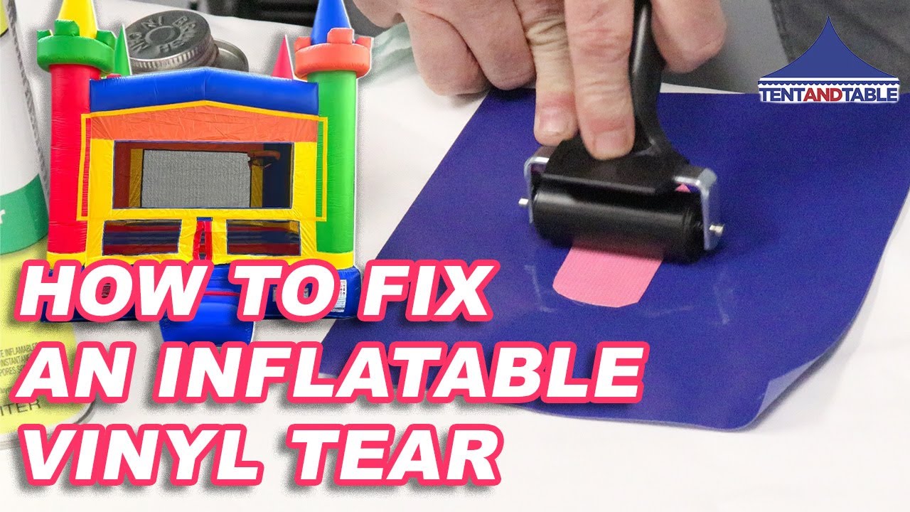Inflatable Vinyl Repair 101 - 6 Easy Steps! - YouTube
