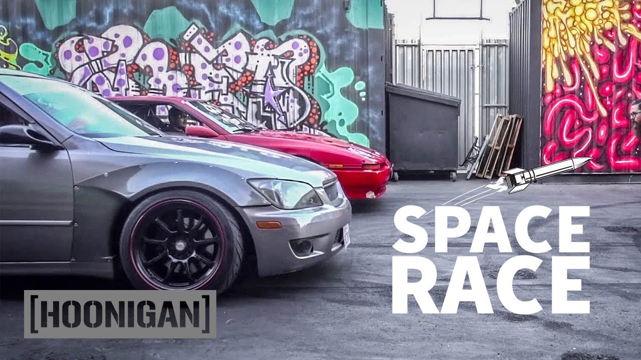 [HOONIGAN] DT 141: 900HP 2JZ Supra vs 1JZ IS300 #SPACERACE - YouTube