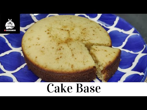 How To Mase Soft Fluffy & Spongy Cake Base At Home😍😍|BSWADISH| - YouTube