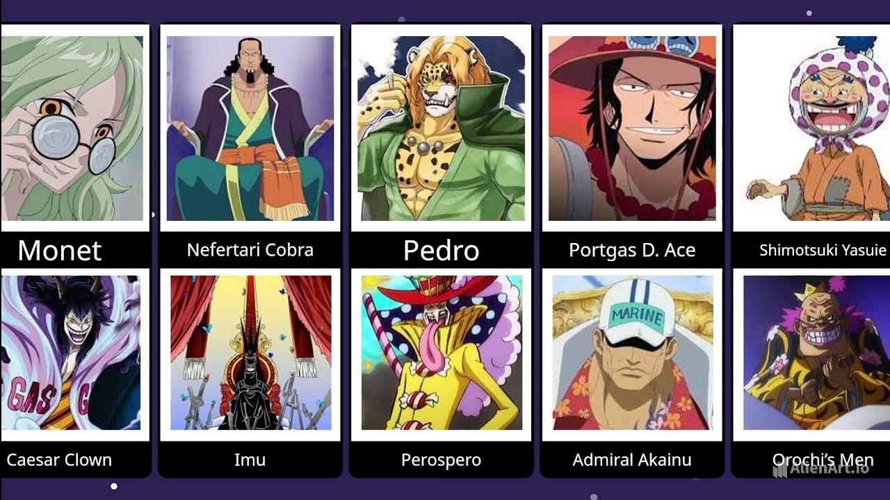 One Piece Famous Fallen Characters #onepiece #anime #comparison - YouTube