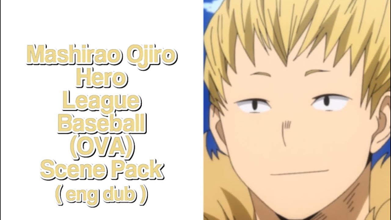 BNHA mashirao ojiro scene pack (DUB) HLB OVA - YouTube