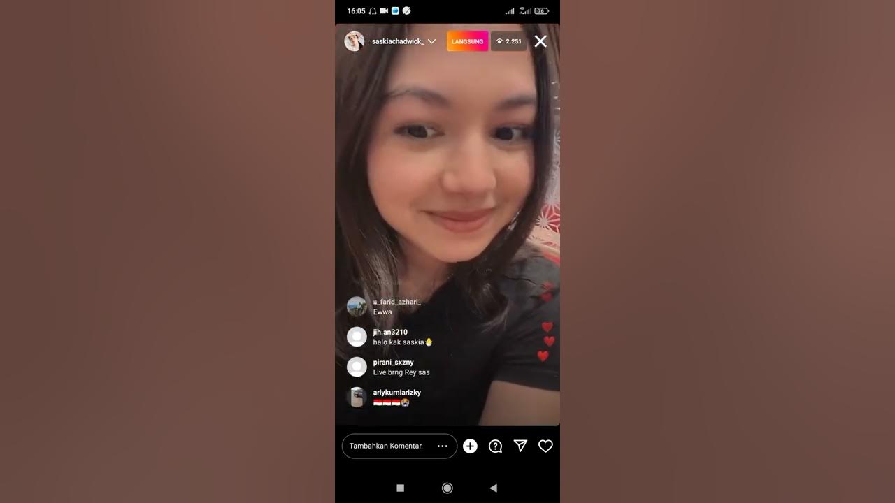 (221020) Saskia Chadwick Live Instagram - YouTube