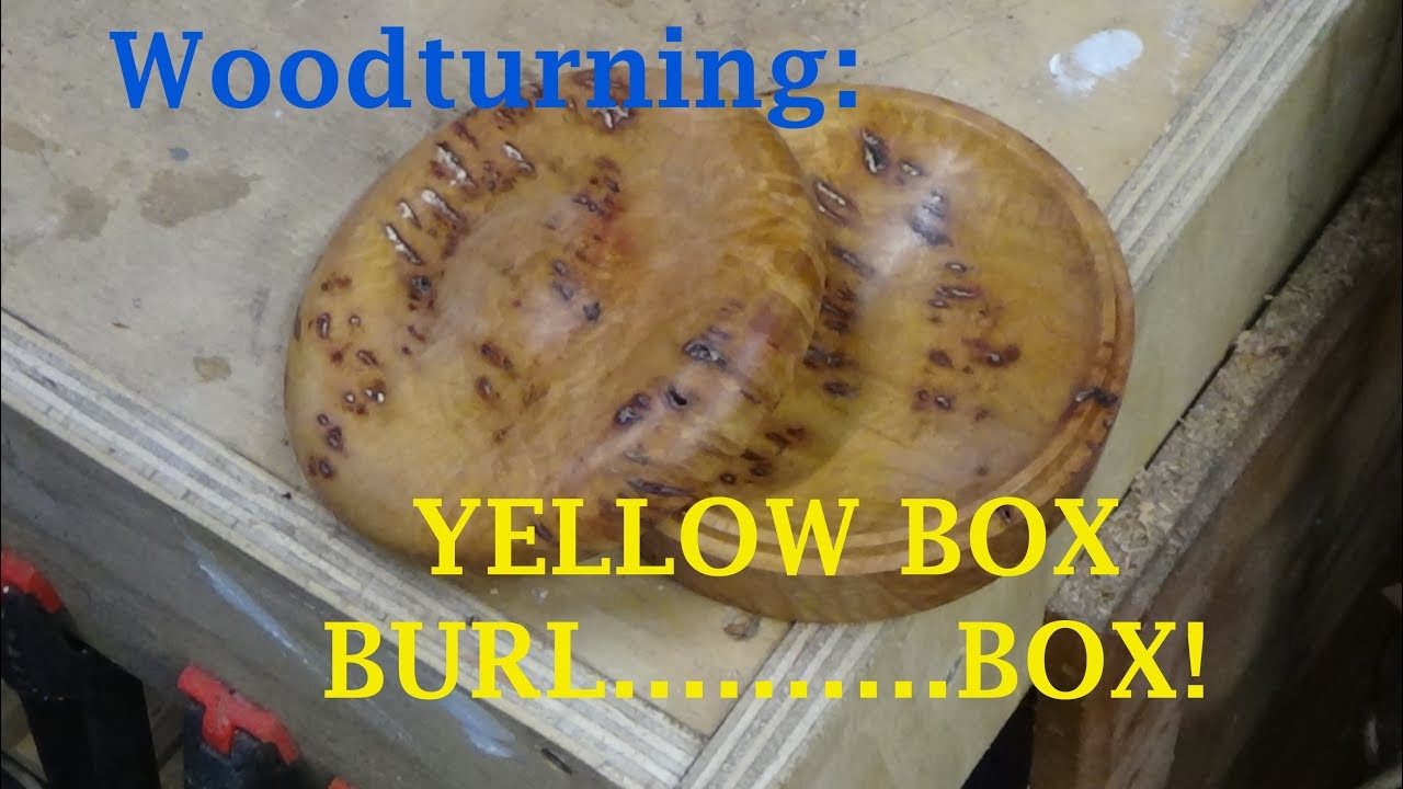 woodturning: a yellow box......... box! - YouTube