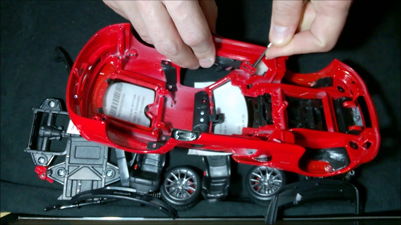 How to DISASSEMBLY (PART 1) Dodge Viper GTS 1/18 Maisto - YouTube