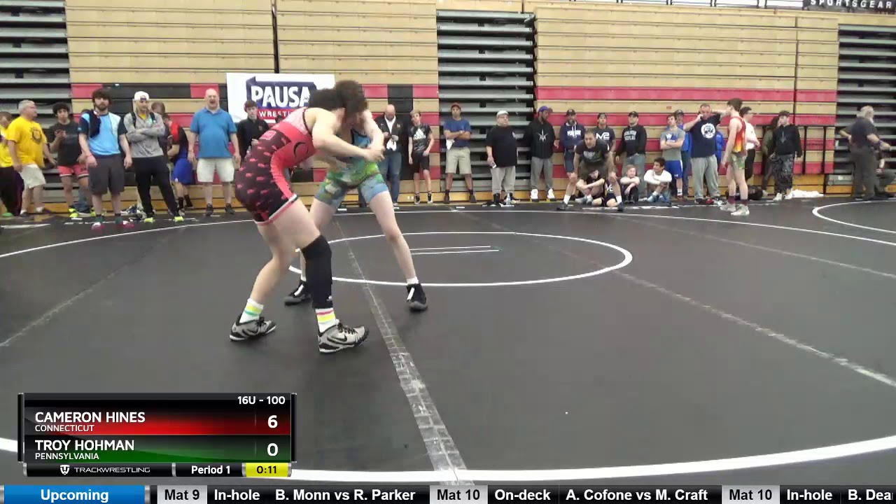 16U 100 Cameron Hines Connecticut Vs Troy Hohman Pennsylvania - YouTube