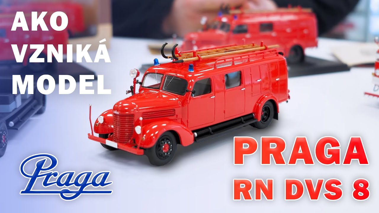 Ako vzniká model - Praga RN DVS 8 - YouTube