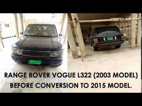 RANGE ROVER VOGUE L322 (2003 MODEL) CONVERTED TO L405 (2015 MODEL)