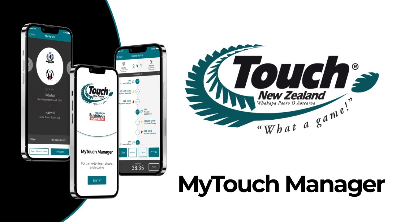 MyTouch Manager - Game Day App - YouTube