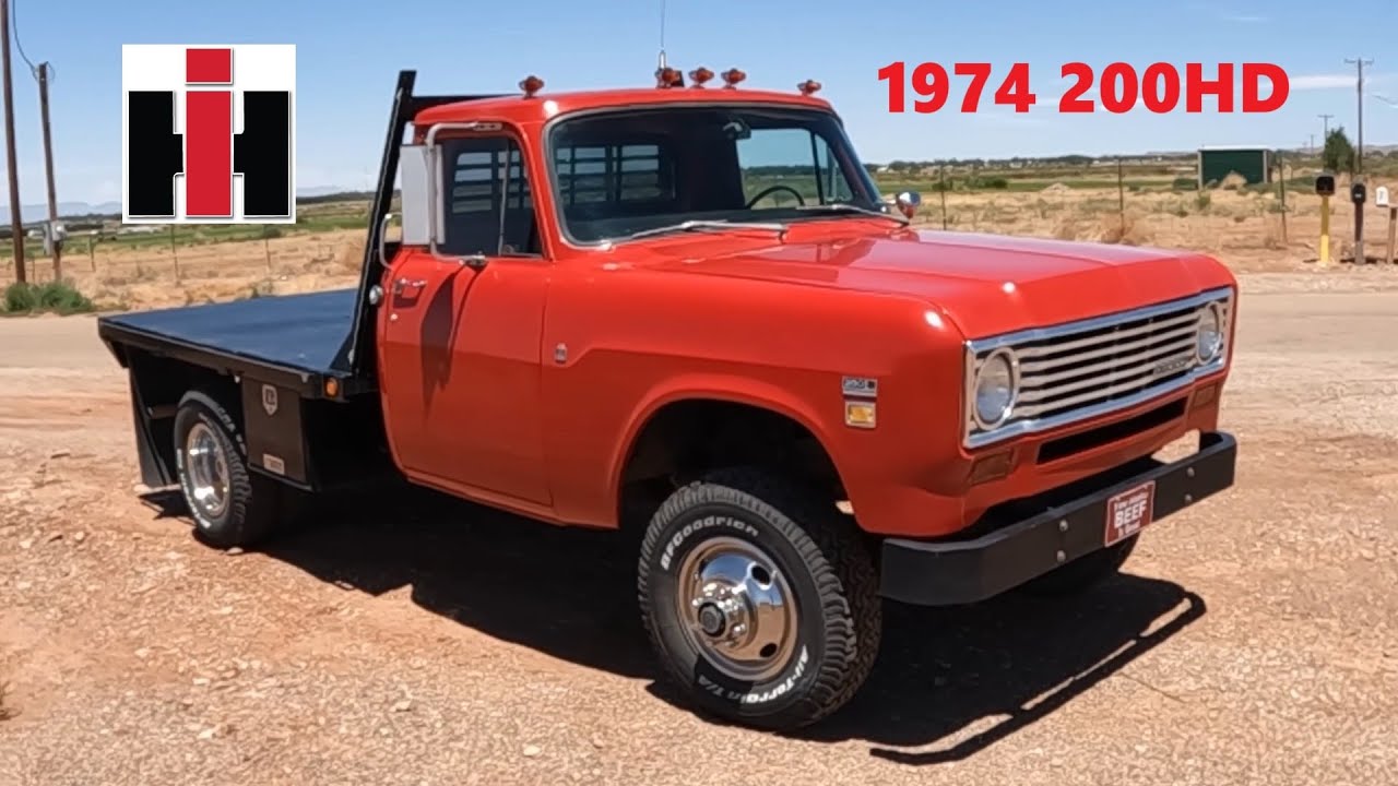 1974 International 200HD 4x4 Walk Around - YouTube
