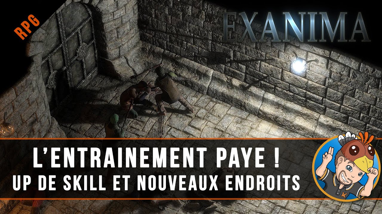 EXANIMA : l'entrainement paye ! up de skill et nouveaux endroits - YouTube
