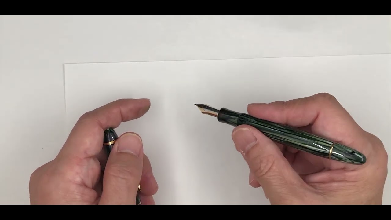 Vintage fountain pen collection @ HK Snob - YouTube