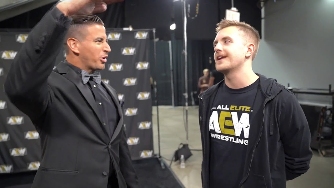 I Prevail frontman Brian Burkheiser visited with the Stars of #AEW ...