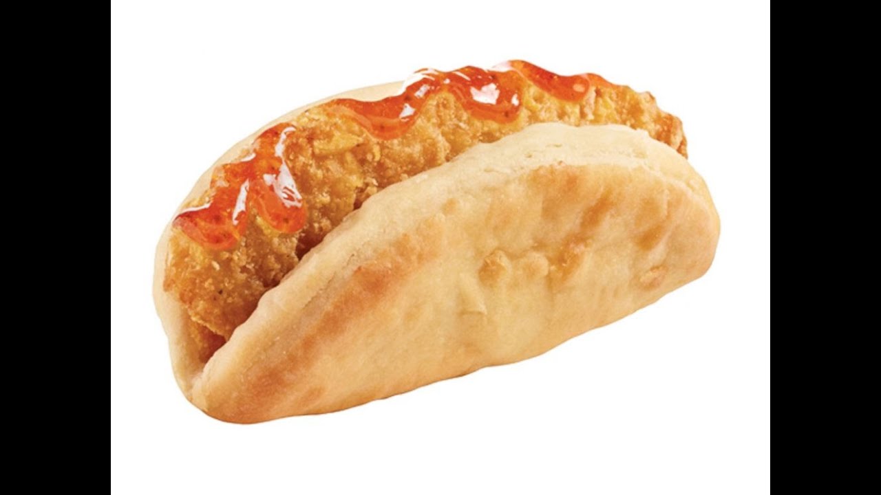 Taco Bell Chicken Biscuit Taco with Jalapeno Jelly Review - YouTube