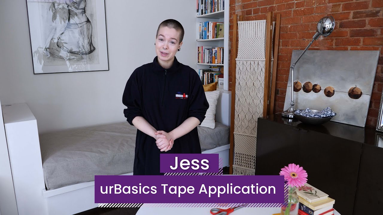 urBasics Tape Application Tutorial By Jess - YouTube