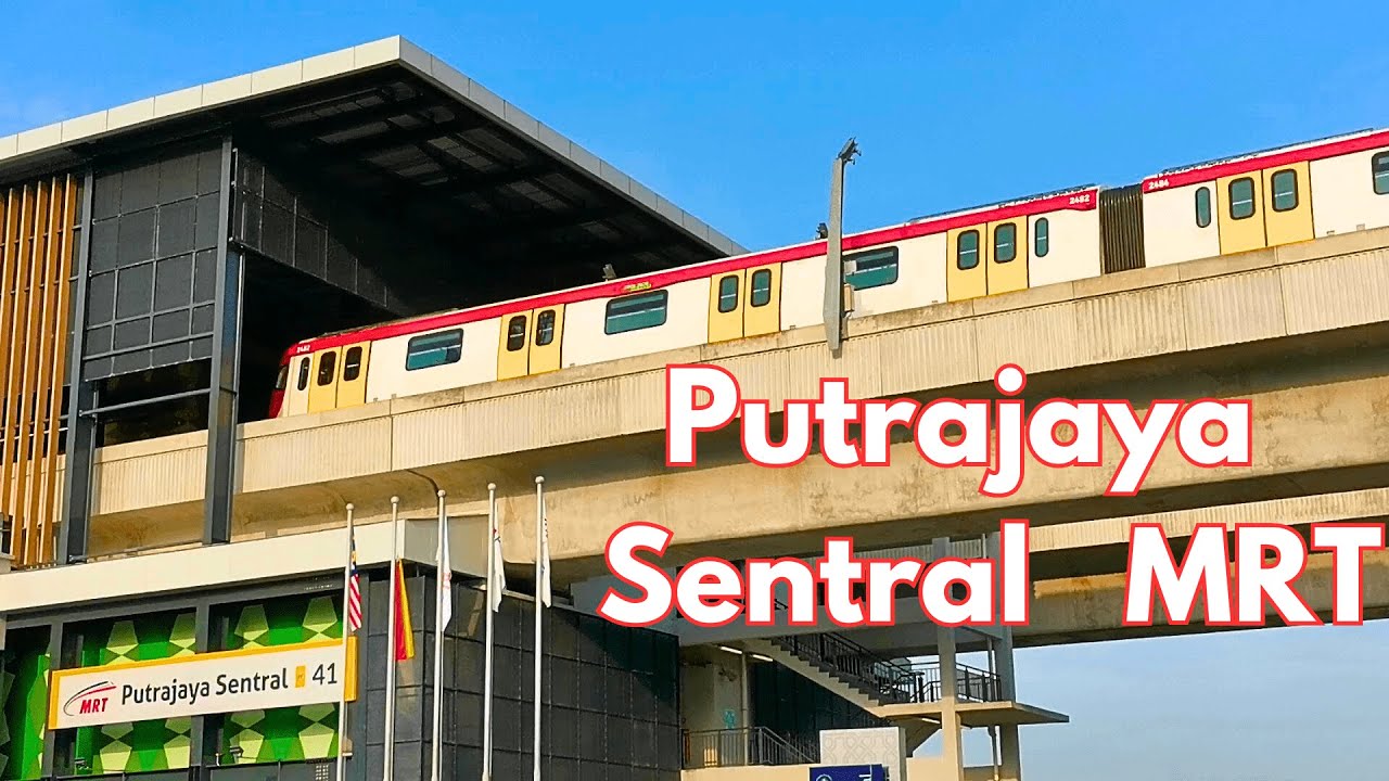 Putrajaya Sentral MRT Station Tour - YouTube