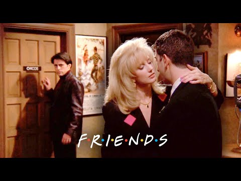 Ross Kisses Chandler's Mom | Friends