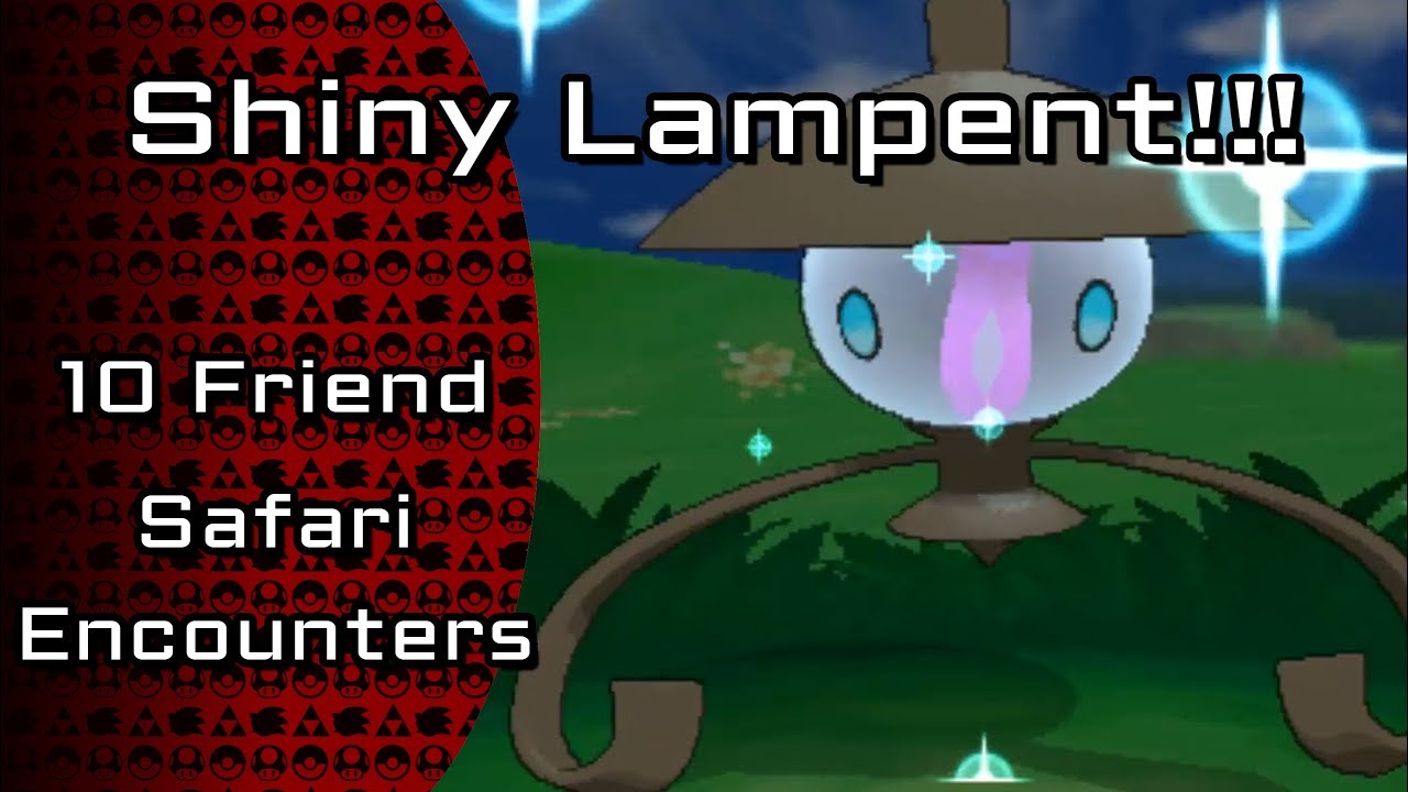 LIVE Shiny Lampent - 10 Friend Safari Encounters [Twitch Highlight ...