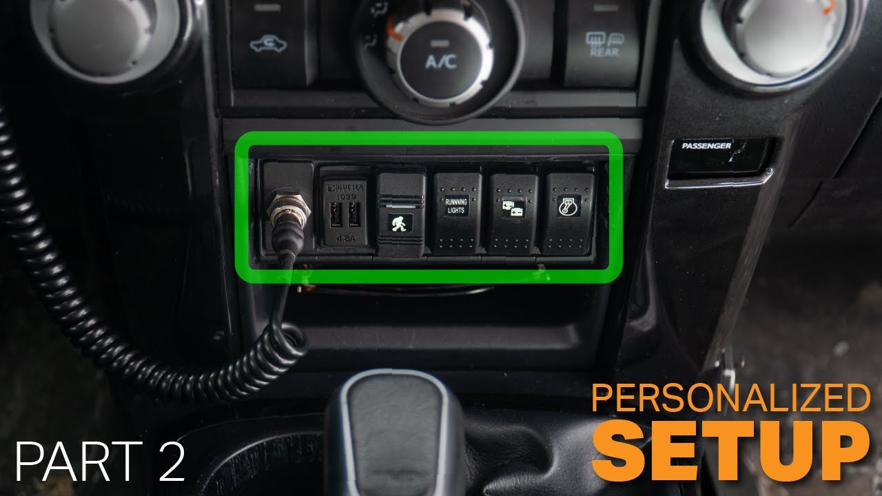 BUDGET In Dash Rocker Switch Electrical System Install | Part 2 - YouTube