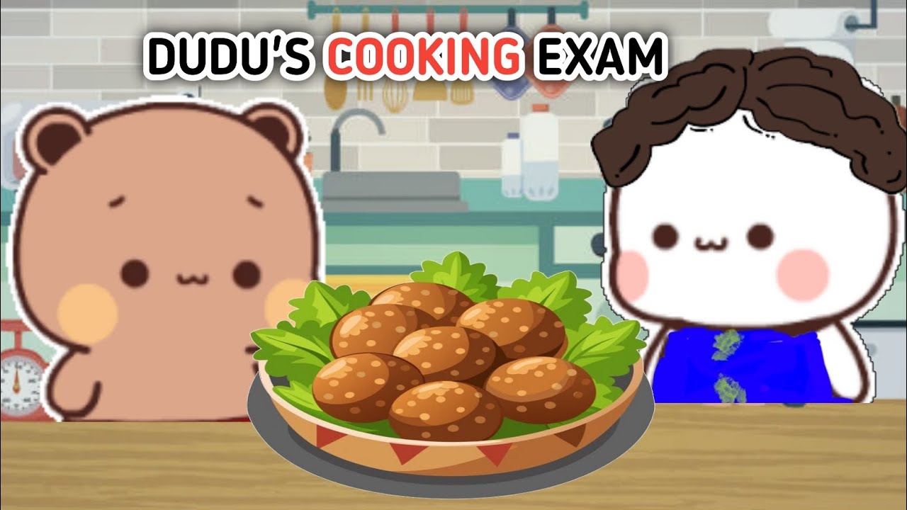 DUDU NAILS THE KITCHEN EXAM| bubu dudu kitchen|bubu dudu food - YouTube