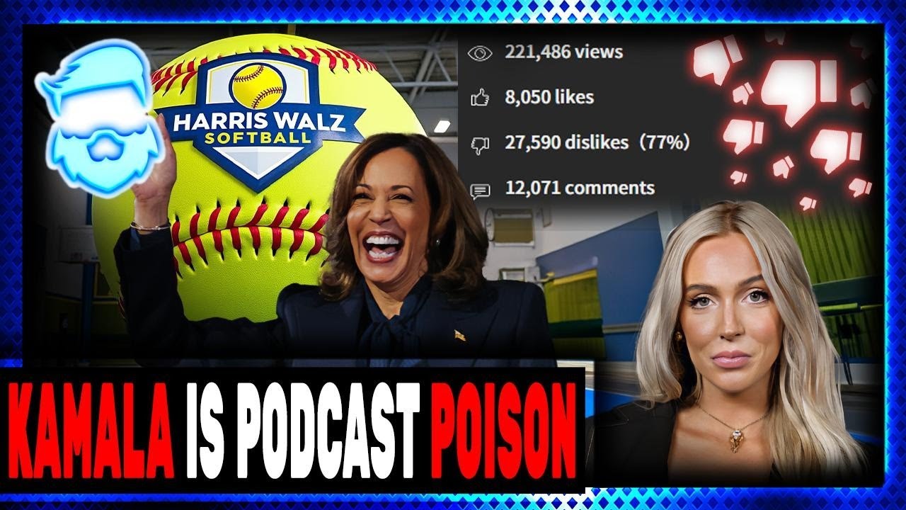 Kamala Harris DISASTEROUS Podcast On Call Her Daddy! Listeners RAGE ...