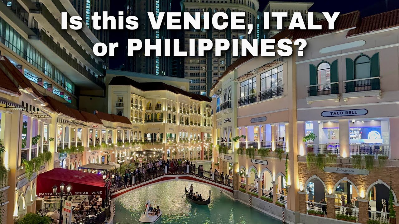 Venice Grand Canal Mall Tour 2024 - Most Beautiful Mall in Metro Manila ...