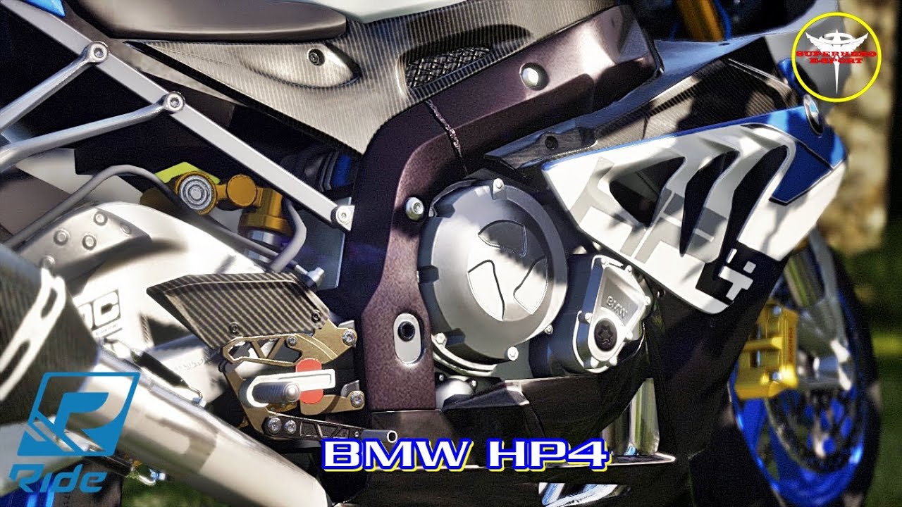 Ride gameplay : Top Speed Test BMW HP4 - YouTube