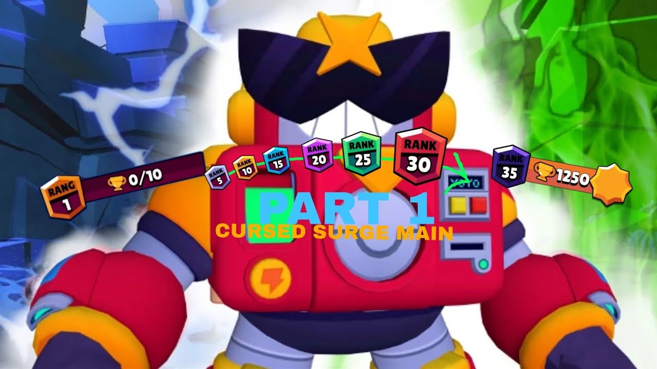 Cursed Surge Main Part 1|Rank 1 to Rank 35 Surge Grinding #surgemain # ...
