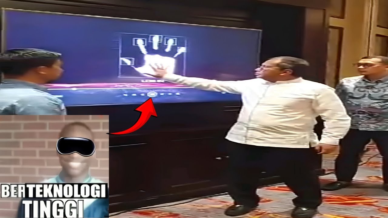 Bapak Bapak Ngescan Tangan Di TV 🤯 ... ( Berteknologi Tinggi ) - YouTube
