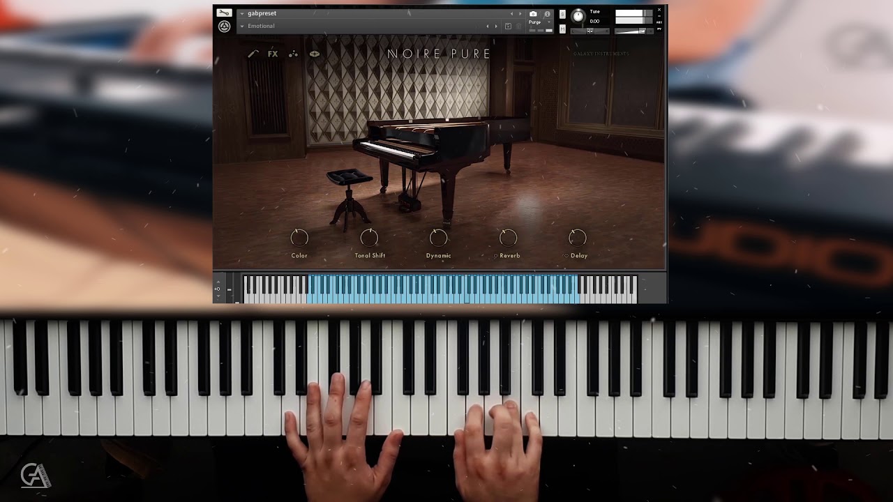 Native Instruments Noire Piano Demo usando Sl88 Studio / Los mejores ...