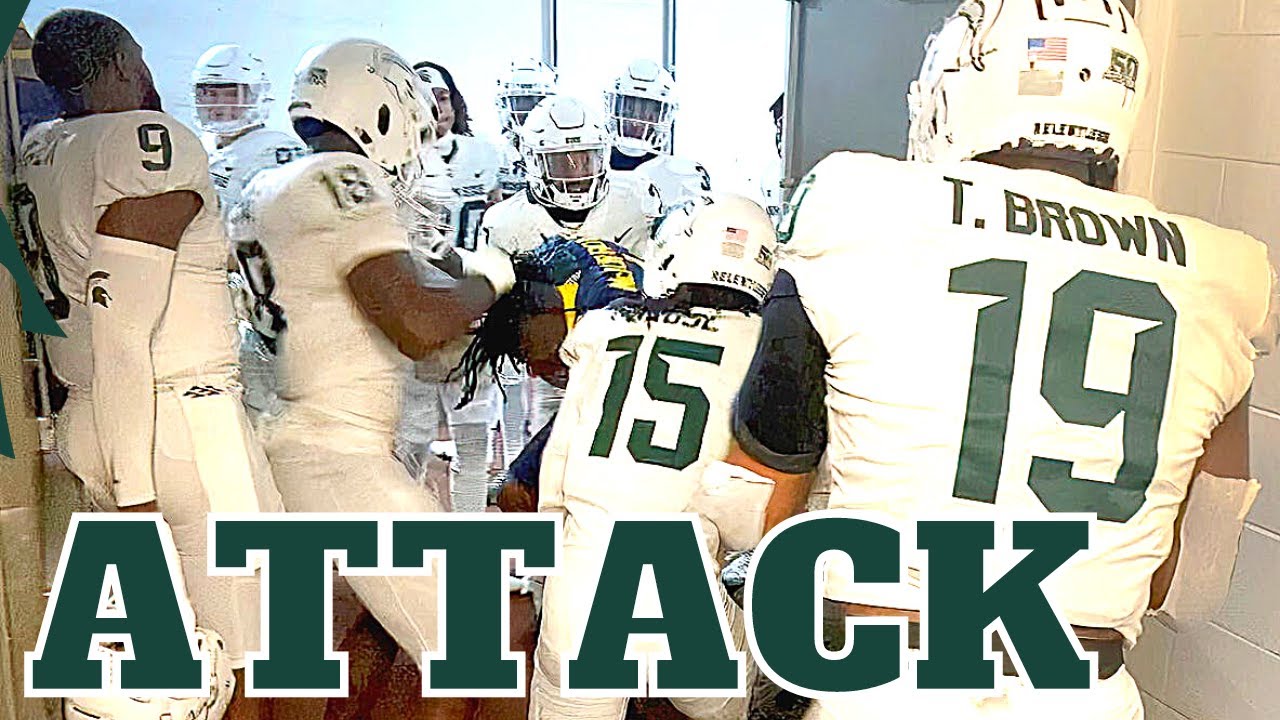Michigan - Michigan State Tunnel Fight / "Assault" - WHAT SHOULD BE ...