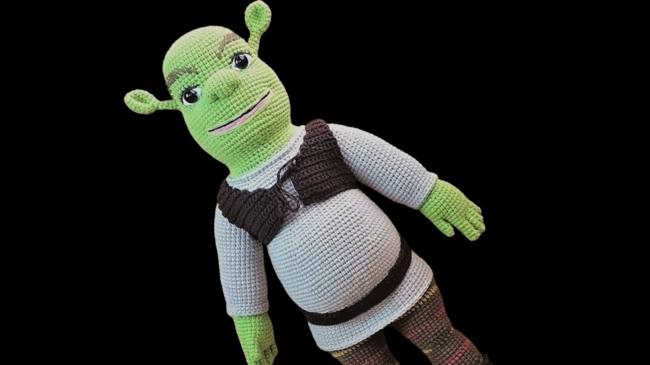 4)- amigurumi SHREK EL (HAND) - YouTube