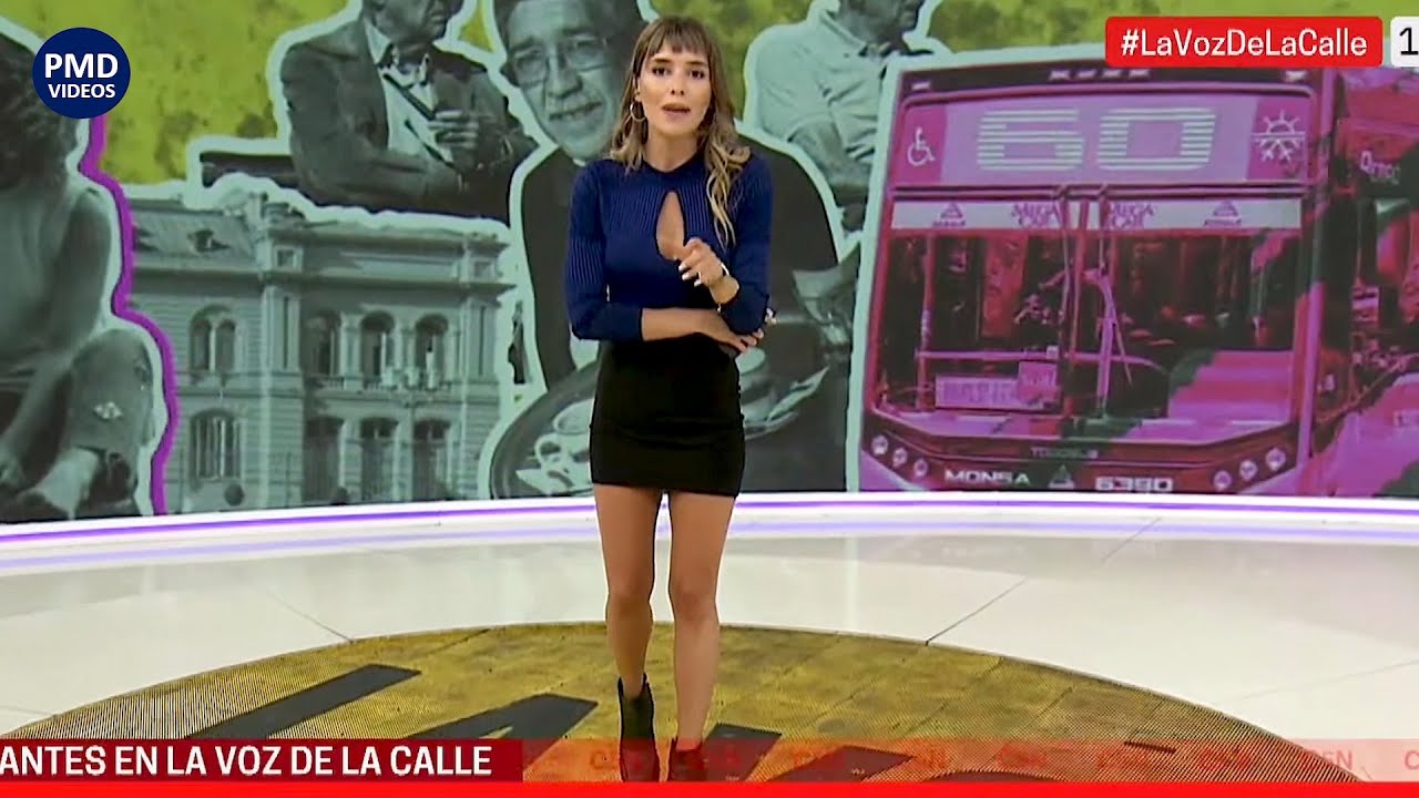 agustina peñalva minifalda negra hot - YouTube