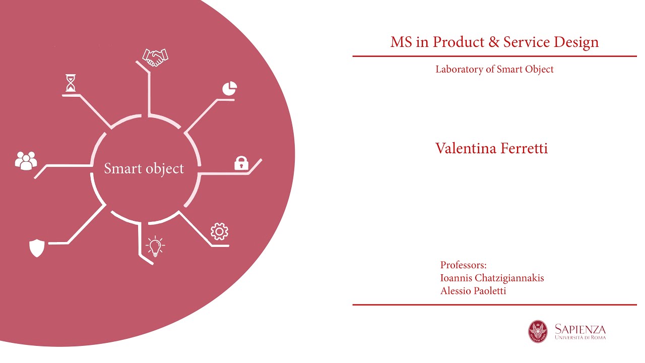 Valentina Ferretti - final projects Smart Objects Lab - YouTube
