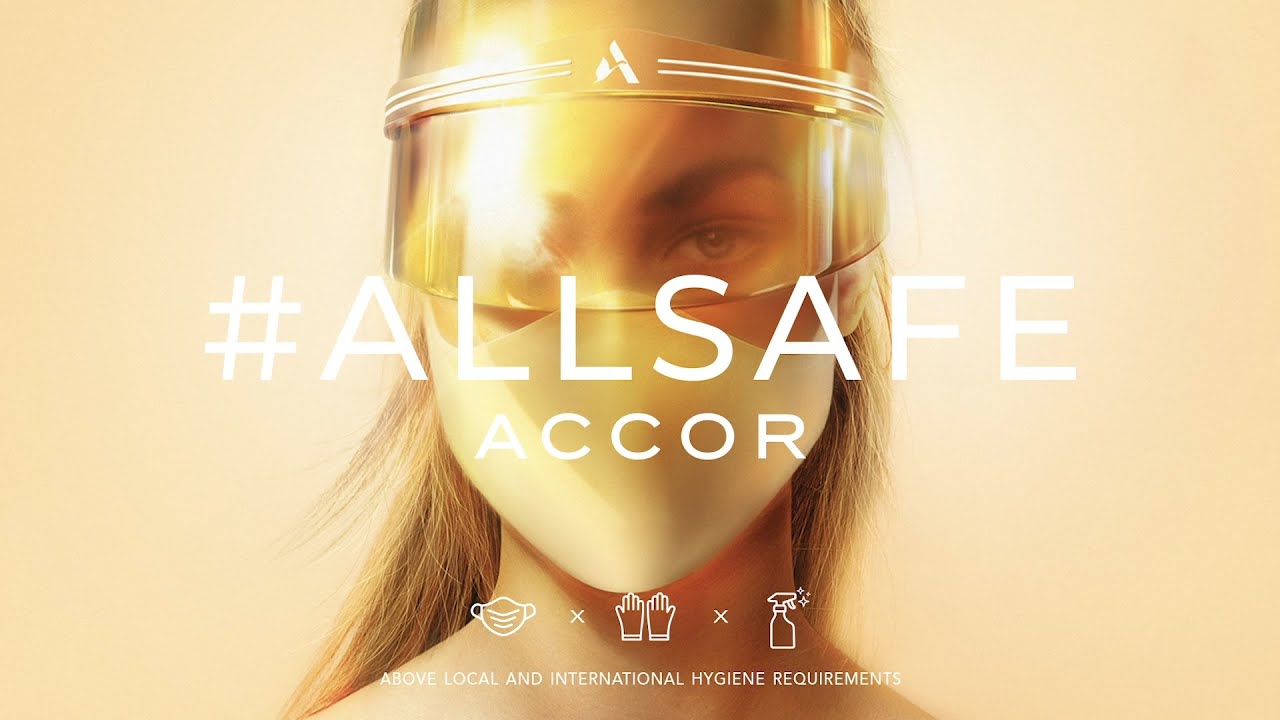 Accor #ALLSafe Cleanliness & Prevention Label