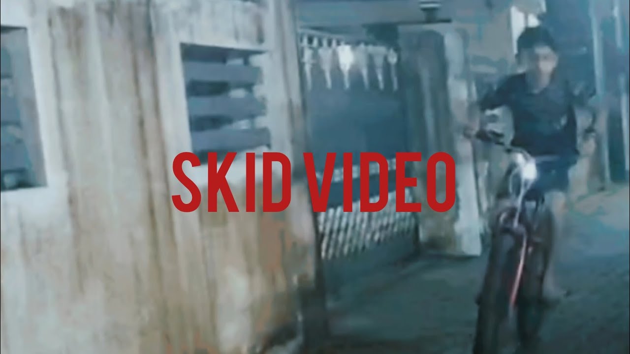 SKID VIDEO WITH CYCLE - YouTube