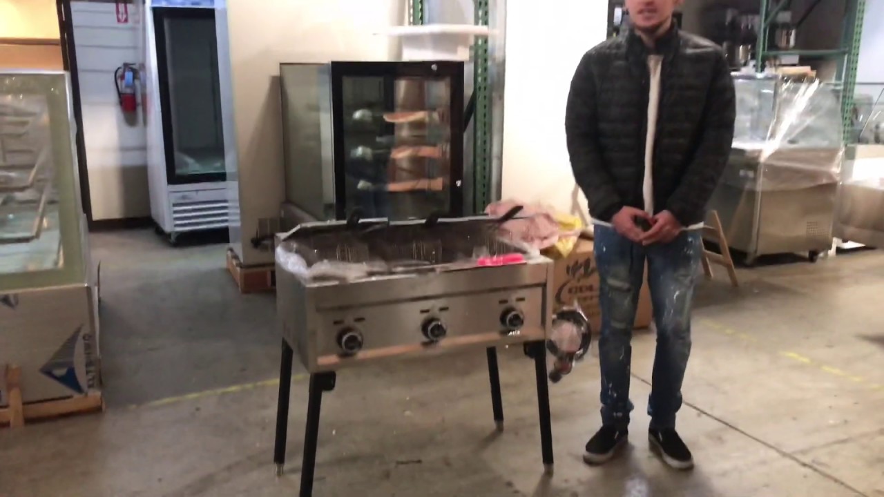 propane LP natural gas GAS Toastmaster FRYER fryers Oil Filter Cart ...