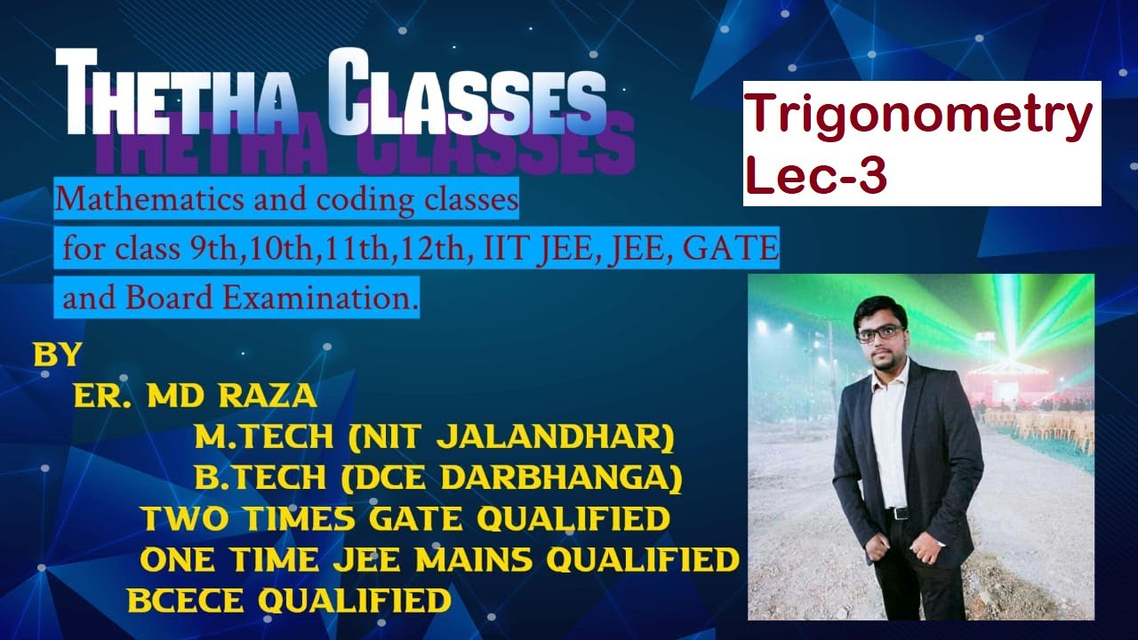 3 TRIGONOMETRY RATIO FOR SOME SPECIAL ANGLE | TRIGONOMETRY ...