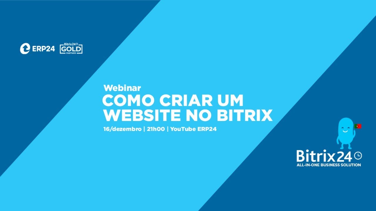 Webinar #5 - Como criar um website no Bitrix? - YouTube